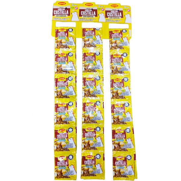 Caldo De Costilla Maggi Desmenuzado Tira X 36 Sobres