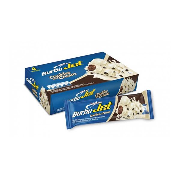 Jet Burbujet Cookies And Cream Caja X 4 Unidades