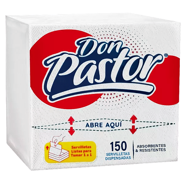 Servilletas Don Pastor X 150 Unidades