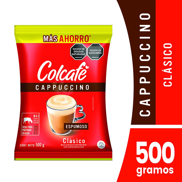 Café Colcafe Cappuccino X 500g