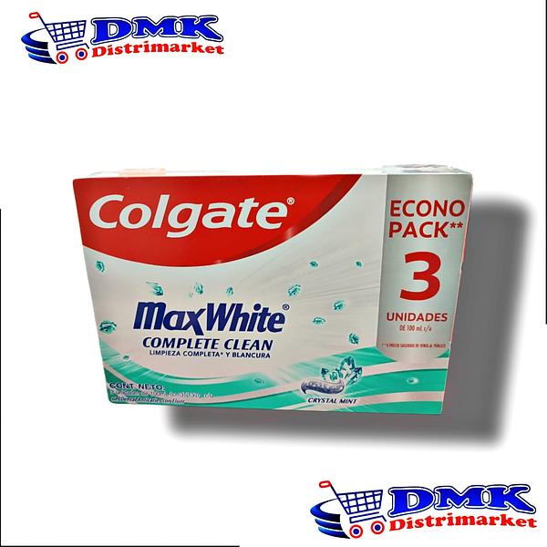 Colgate Max White Econo Pack 3 Unidades