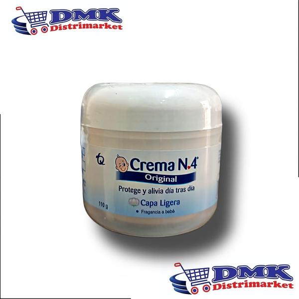 Crema No 4 Original Pote De 110g