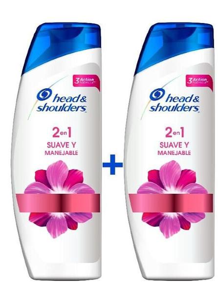 Shampoo Hys X 375ml + 375ml Suave Y Manejable